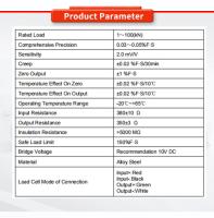 China UBWP309Y Force Sensor For Precise Weight And Tension Control In Robotic Arm for sale
