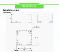China High-bandwidth UBTMT200Y three-axis antenna stabilized platform for UAV flight control for sale