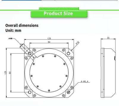 Cina Giroscopio in fibra ottica per il sistema di navigazione Ultra Precision North Seeking UBTP1300Y in vendita