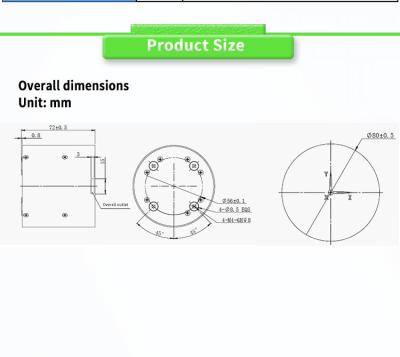 Cina UBTPT300Y Servo Navigation Inertial Tracking Head con sensori giroscopici a fibra ottica in vendita