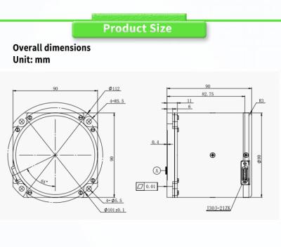 Cina UBTU500Y Sensore giroscopio in fibra ottica ad alta precisione Supporto personalizzato per acquirenti ODM in vendita