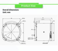 China High Precision Fiber Optic Gyroscope Sensor UBTU500Y Navigation Attitude/Azimuth Reference System for sale