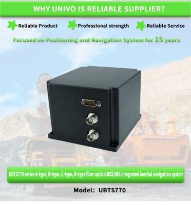 中国 安定した姿勢ナビゲーションのための高精度ジロFOG北探知機 UNIVO UBTS770Y 販売のため