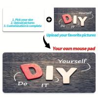China Function Computer Pc Laptop Mouse Pad Custom Design Sublimation White PVC Blank with Logo Printing for sale