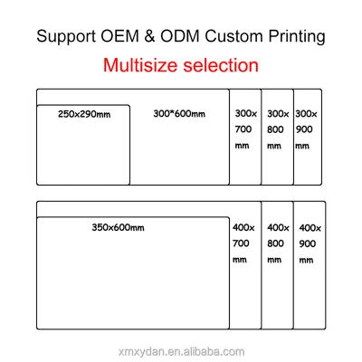 China Smooth Surface Stitched Edges Large Sublimation Gaming Mouse Pads for Laptop Gaming for sale