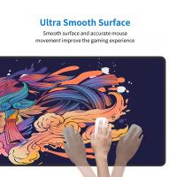 China Large Anime Rubber Locking Edge Computer Mousepad with 100% Eco-friendly Material for sale