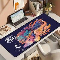 China Large Anime Rubber Locking Edge Computer Mousepad with 100% Eco-friendly Material for sale