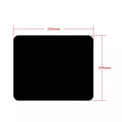 China Custom Sublimation Neoprene Square Mouse Mats 18x22cm White Blank Small Size Mouse Pads for sale