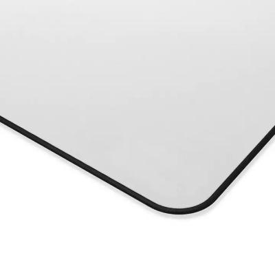 China Custom Sublimation Neoprene Square Mouse Mats 18x22cm White Blank Small Size Mouse Pads for sale