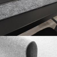 China Comfortable Felt Wool Desk Mat for Large Office Computer Table Keyboard and Mouse Pad for sale