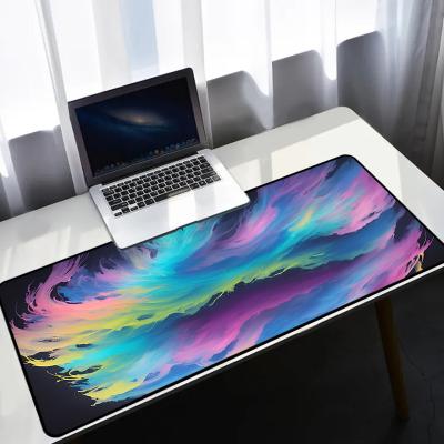 中国 ストック オーダーメイド 大型 400x900 デスクマット 虹彩印刷 ロゴ パソコンアクセサリー ゲーム 個別マウスパッド 販売のため