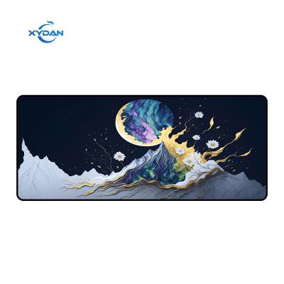 Cina Giocatore di giochi professionistico Mousepad grande Disegno personalizzato Desk Mat Nero Mousepad colorato in vendita