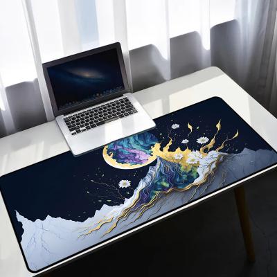 Cina Giocatore di giochi professionistico Mousepad grande Disegno personalizzato Desk Mat Nero Mousepad colorato in vendita