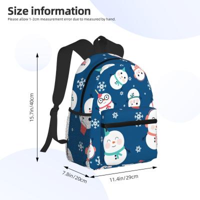 Cina Modello a strisce Logo personalizzato Multi Tasche Borsa per studenti universitari in vendita
