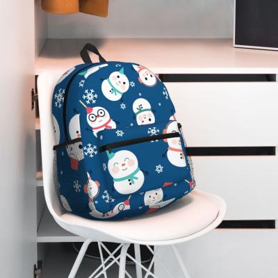 Cina Modello a strisce Logo personalizzato Multi Tasche Borsa per studenti universitari in vendita