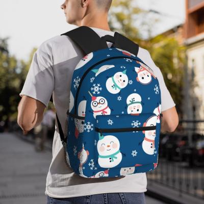 Cina Modello a strisce Logo personalizzato Multi Tasche Borsa per studenti universitari in vendita