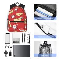 China Interior Compartment Polyester Backpack Custom Christmas Gift for High School Students for sale