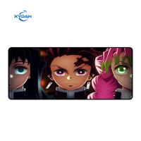 China Customized Natural Rubber Portable Anime Desk Mouse Mat for Gaming Rectangular Shape for sale