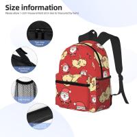 China Interior Compartment Polyester Backpack Custom Christmas Gift for High School Students for sale