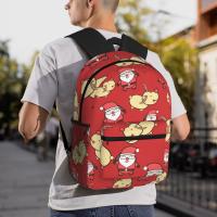 China Interior Compartment Polyester Backpack Custom Christmas Gift for High School Students for sale