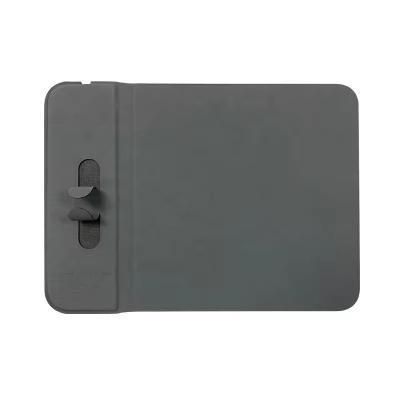 China 220x300x6.5mm PU leeroplader muisblok met draadloos QI snel opladen 15W Te koop