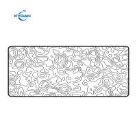 China Color Print Rectangle Mouse Pad with Customized Line Pattern and Sublimation Printing for sale
