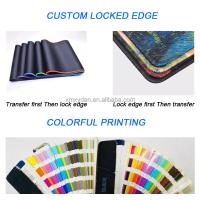 China Color Print Rectangle Mouse Pad with Customized Line Pattern and Sublimation Printing for sale