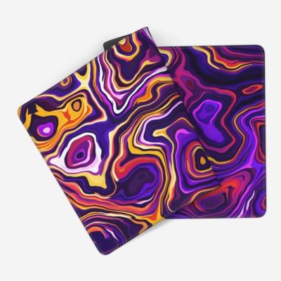 China Superficie lisa rectangular Logotipo personalizado Imprimir almohadillas de ratón para regalos de ferias comerciales en venta