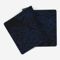 China Smooth Surface Custom Blue Line Design Mouse Pad for Computer Accessories Sublimation for sale