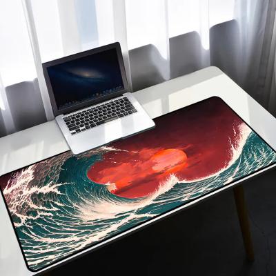 Cina Mousepad in onda antiscivolo Eco-friendly Custom gaming Mousepad personalizzati per scrivania in vendita