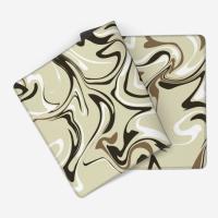 China Smooth Surface 900*400*3mm Abstract Strata Liquid Fluid Pattern Mouse Pad With Lock Edge for sale