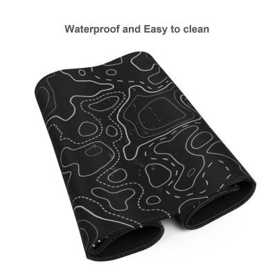 China Custom Logo Druckwasserdichtes Mauspad für Laptop/Desktop Materail Naturkautschuk zu verkaufen