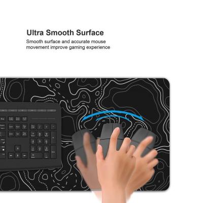 China Custom Logo Druckwasserdichtes Mauspad für Laptop/Desktop Materail Naturkautschuk zu verkaufen