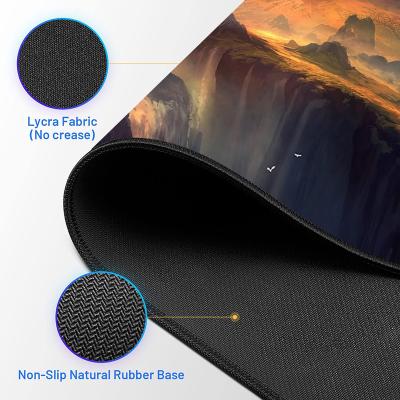 Cina 100% Eco-Friendly Non Toxic Large Mouse Pad per giochi e ufficio in vendita