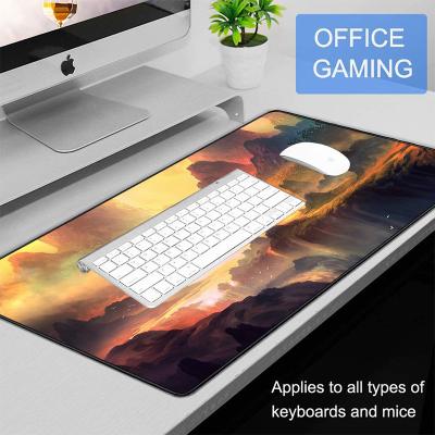 Cina 100% Eco-Friendly Non Toxic Large Mouse Pad per giochi e ufficio in vendita