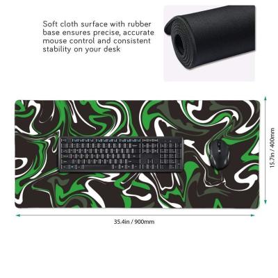 China Gepersonaliseerd waterdicht 40x90 Strata Liquid Printing Mousepad voor Computer Accessoires Te koop