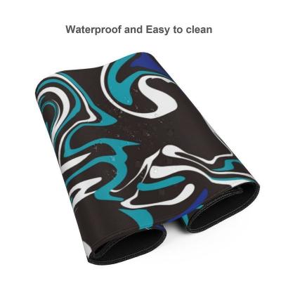 China 900*400*3mm Large Gaming Mousepad Art Strata Liquid Mouse Pad for Compute Mouse Gamer for sale