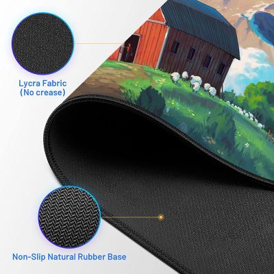 Cina Mouse personalizzato Playmat Sublimazione Neoprene quadrato pad di gomma per il gioco in vendita