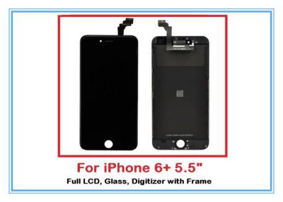 China Captive touch Screen cell phone screen replacement parts / Iphone 6 plus display assembly for sale