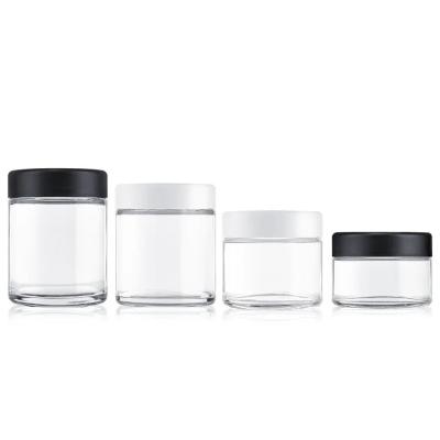 Китай Custom Logo 1Oz-6Oz Glass Child Resistant Jar With Cr Glass Jar продается