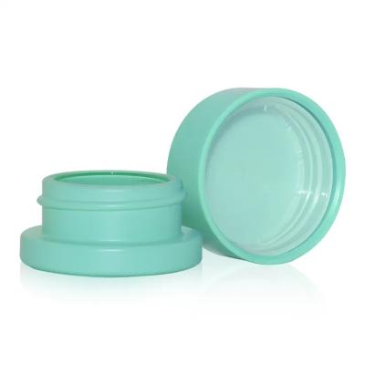 Cina Round Wax Extract Concentrate Lead Free Glass Jars 5ml 9ml With Child Resistant Lid in vendita