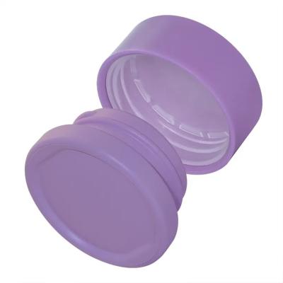 Cina Round Wax Extract Concentrate Lead Free Glass Jars 5ml 9ml With Child Resistant Lid in vendita