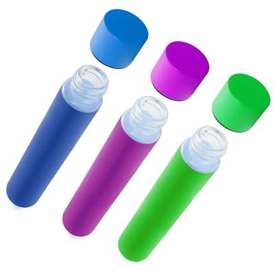 Cina Custom 116mm 120mm 125mm Child Resistant Pre Glass Tube With Clear Glass Tubes in vendita