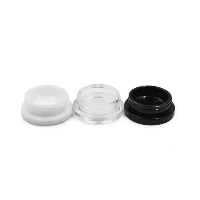 中国 15 Ml Clear Glass Concentrate Jar Smooth Surface 販売のため