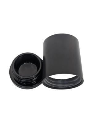 中国 9ml 丸いガラス 高さ 肩抜き スクリュー トップ ボトル 防子蓋 黒いガラス 高さ 黒い蓋 販売のため