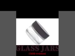 Child Resistant Glass Jar
