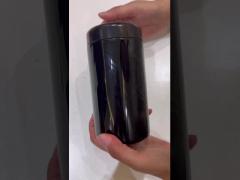 Matte Black Glass Jars Uv Glass Jar Childproof Smell Proof Glass Jar