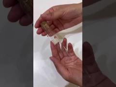 Flower Power Packages Cork Top Weed Packaging Glass Cylindrical