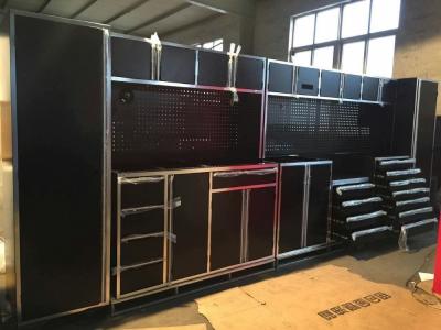 Cina Apparecchiatura modulare per garage con 7 cassetti e ruote in marrone in vendita