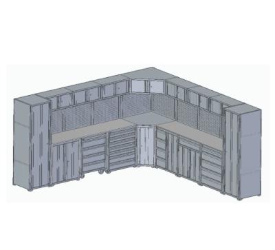 Cina Dispositivi per il deposito di attrezzi per garage in acciaio laminato a freddo in vendita